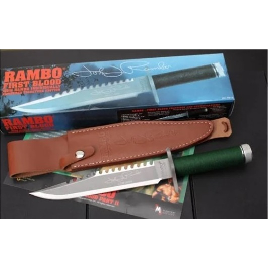 FACA DO RAMBO 1 MASTER CUTLERY ORIGINAL | Shopee Brasil