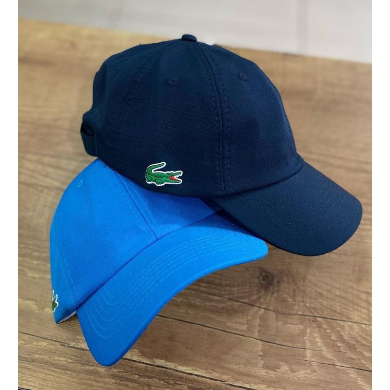 Leia antes boné Lacoste Dri-fit lateral atacado 6 unidades | Shopee Brasil