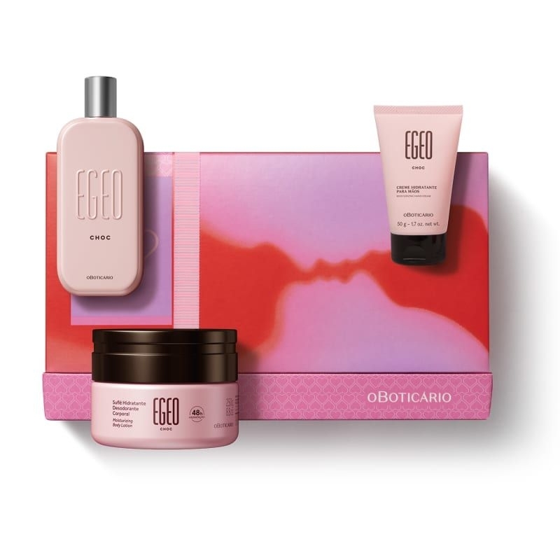 Kit Dia dos Namorados Egeo Choc 2023 Perfume e Hidratante Feminino ...