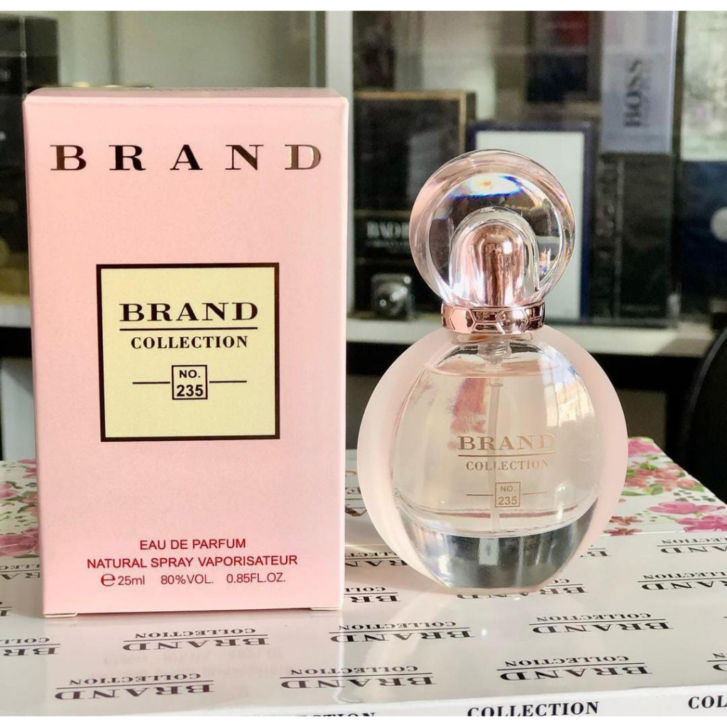 Perfume Brand Collection Original Nº 235 25ml Fragrância Feminina Goldea Rose | Shopee Brasil