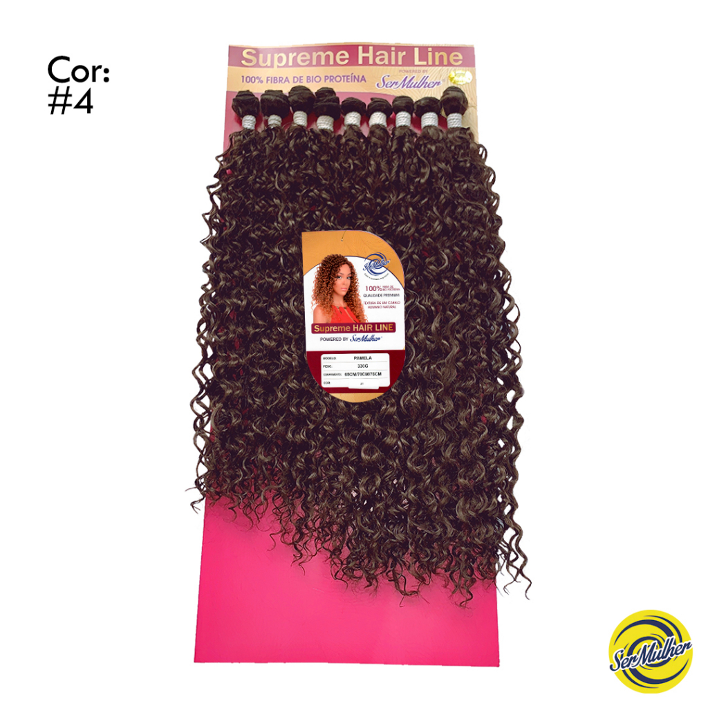 Cabelo bio proteína PAMELA bio fibra bio orgânico ser mulher cacheados ...