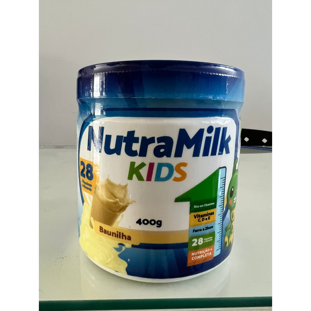nutramilk kids 400g baunilha suplemento alimentar | Shopee Brasil