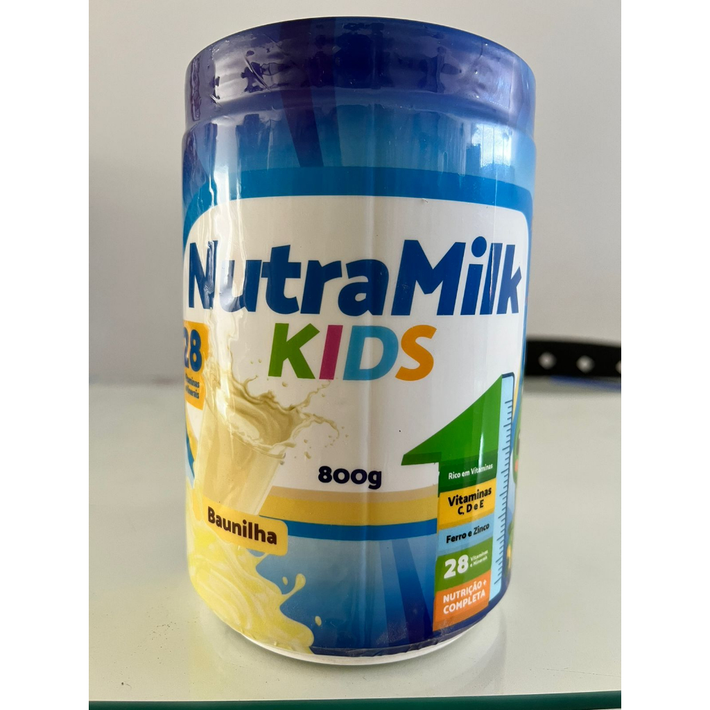 nutramilk kids 800g baunilha suplemento alimentar | Shopee Brasil