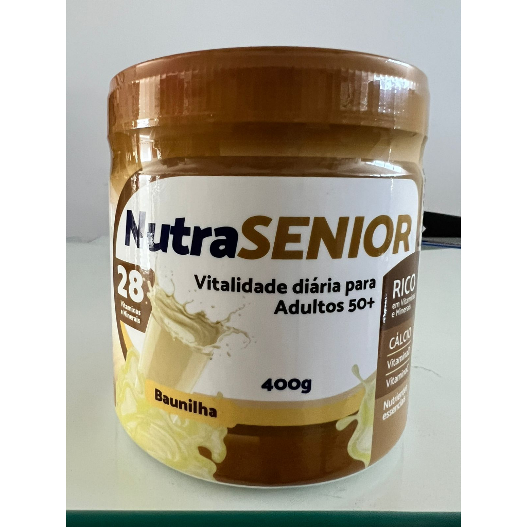 nutrasenior 400g baunilha suplemeto alimentar - Faz a Boa!