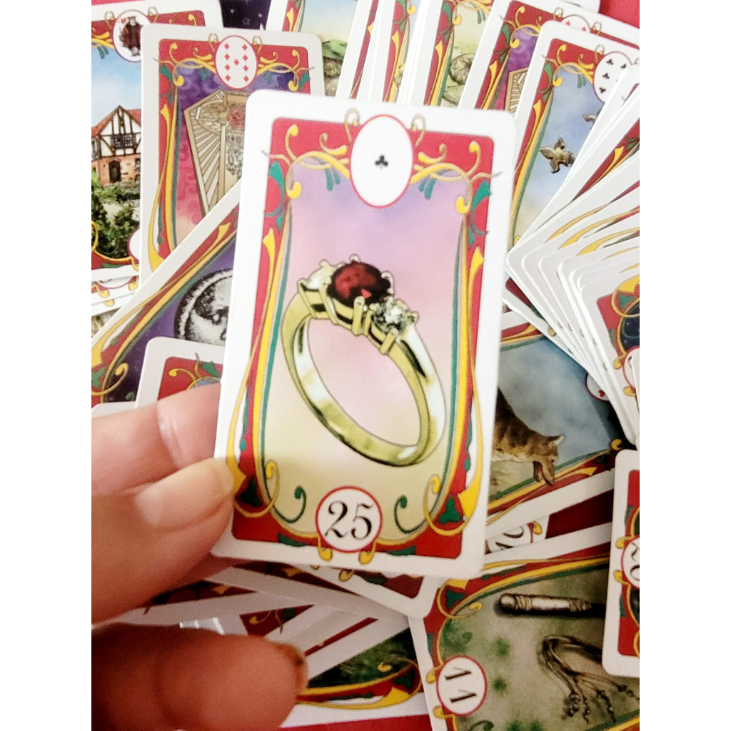 Baralho Cigana Inspirado No Lenormand Ed Artha Shopee Brasil