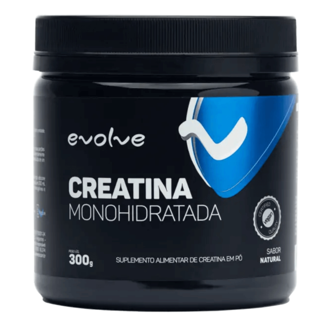 Creatina monohidratada Powder 300g Evolve | Shopee Brasil