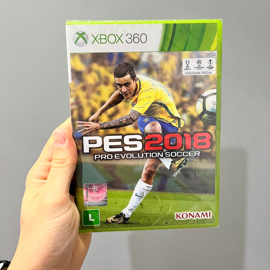 Jogo PES 2018 Xbox 360 Mídia Física Original (Lacrado) | Shopee Brasil