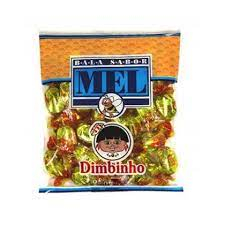 Bala Dura de Mel 80g Dimbinho | Shopee Brasil