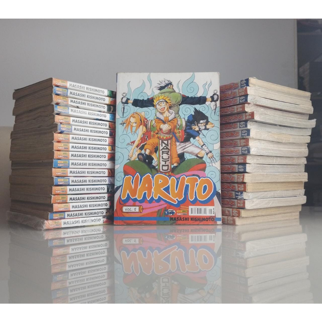 Manga Naruto volumes 5, 6, 7, 8, 9, 10, 11, 12, 13, 14, 15, 16, 17, 18, 22, 25, 26, 27, 30, 32 ...