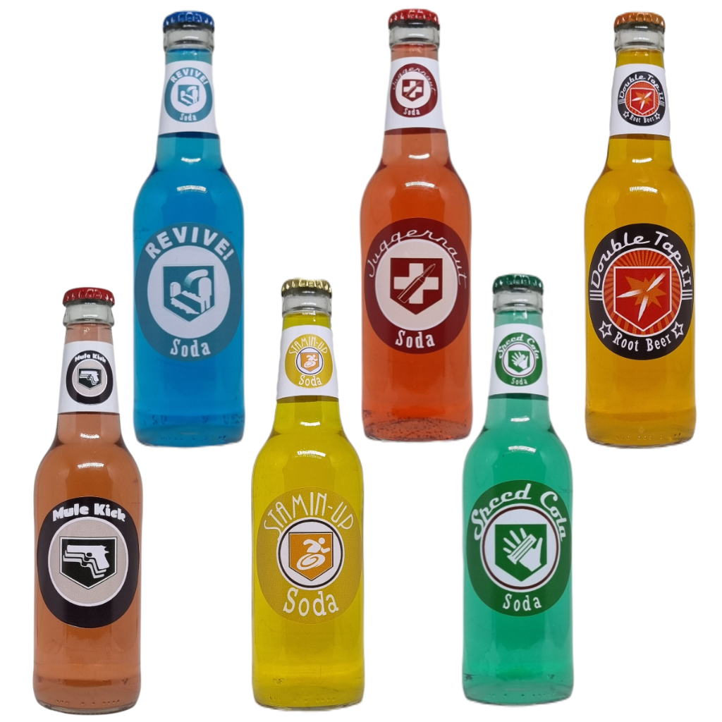 Perks - Call of Duty Black Ops - Kit com 6 Garrafas | Shopee Brasil