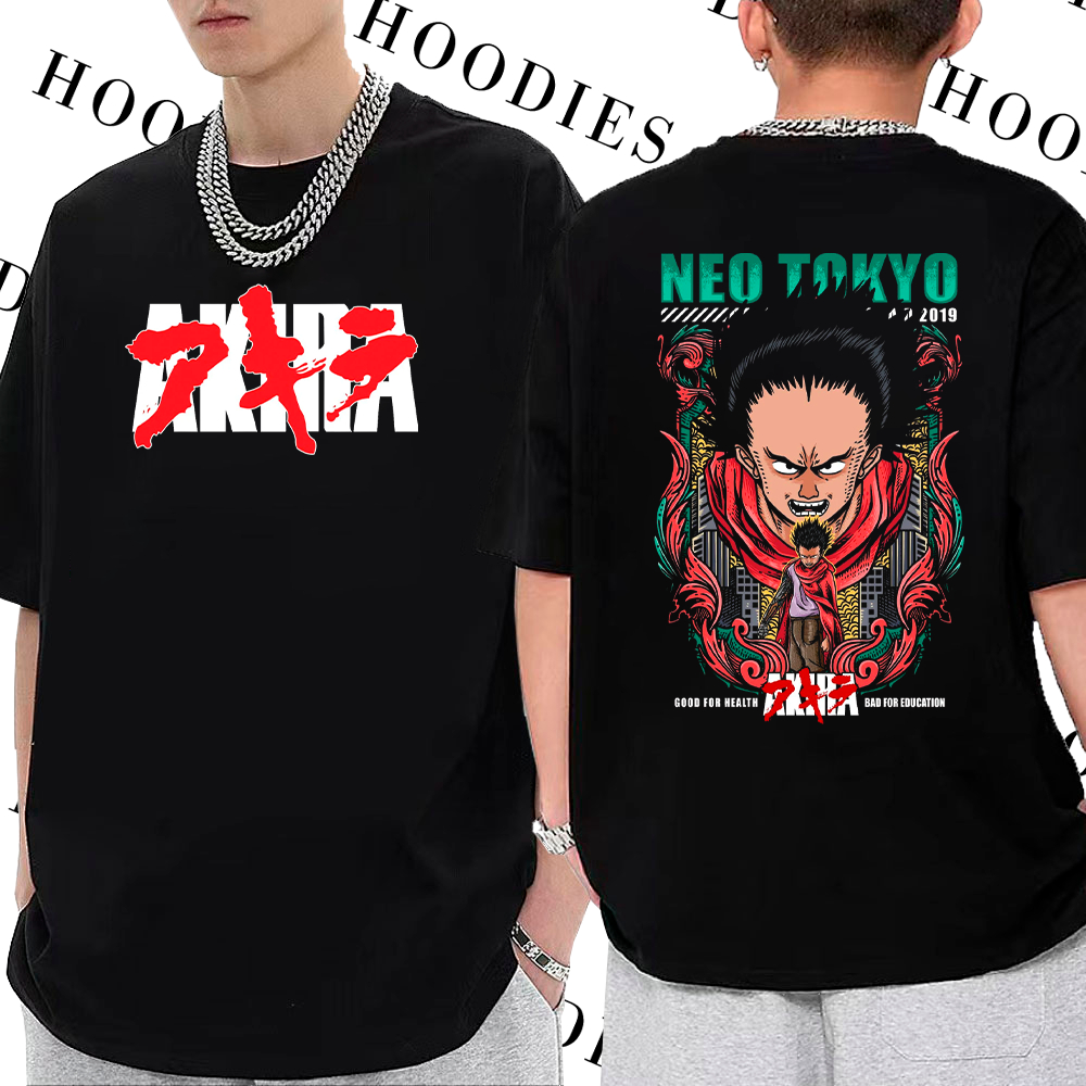 Camiseta Camisa Algodao Akira Neo Tokyo Tetsuo Shima Health Anime ...
