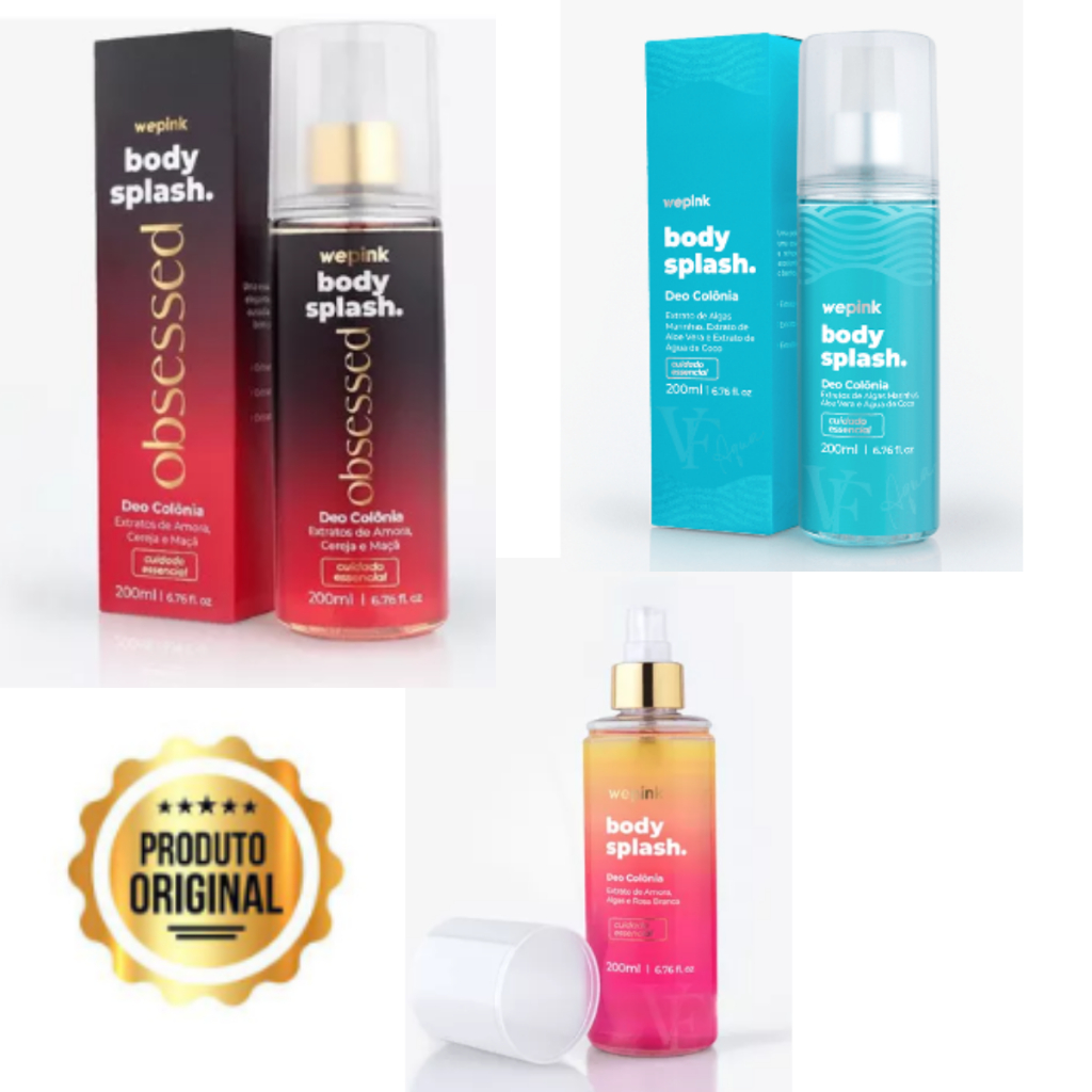 Body Splash Virginia Fonseca Desodorante Colônia 200ml - Wepink ...