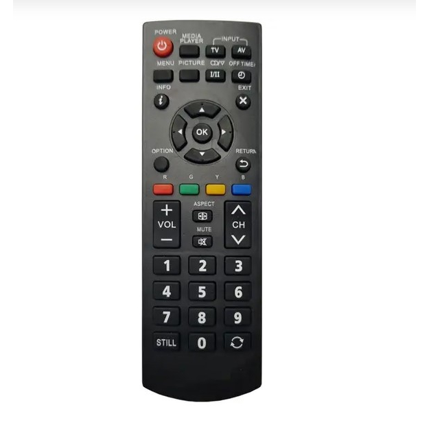 Controle TV Panasonic LCD Viera Tools TC-40D400B SKY-8045 Panasonic ...