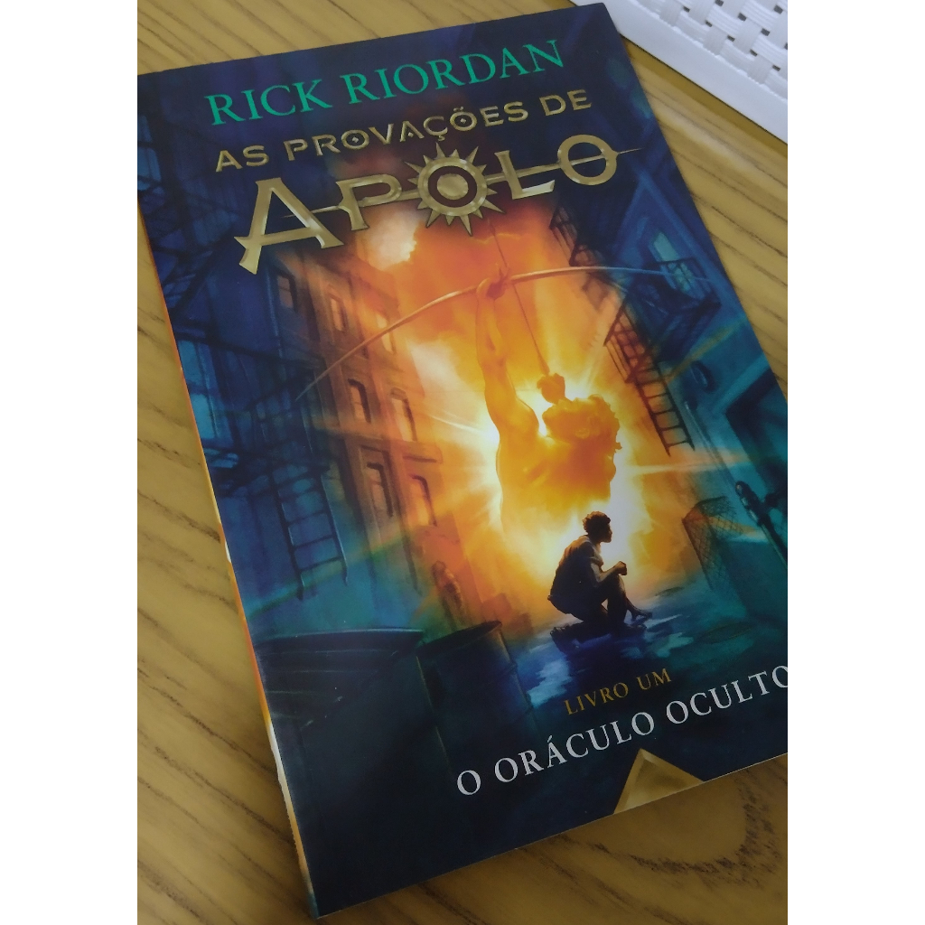 As Provações De Apolo O Oráculo Oculto Livro 1 Rick Riordan Usado