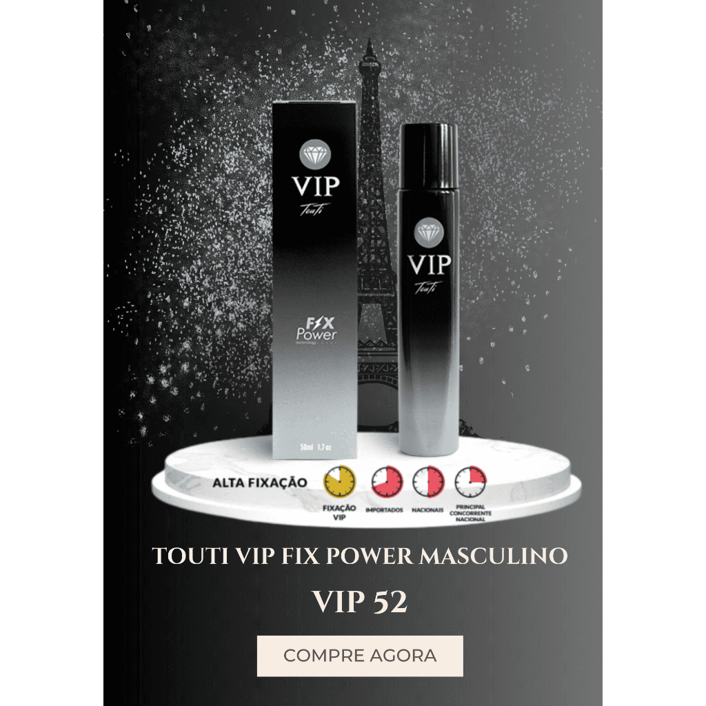 Perfume Touti Vip 52 - Masculino | Shopee Brasil