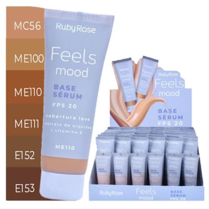 Base Ruby Rose Feels Moods | Shopee Brasil
