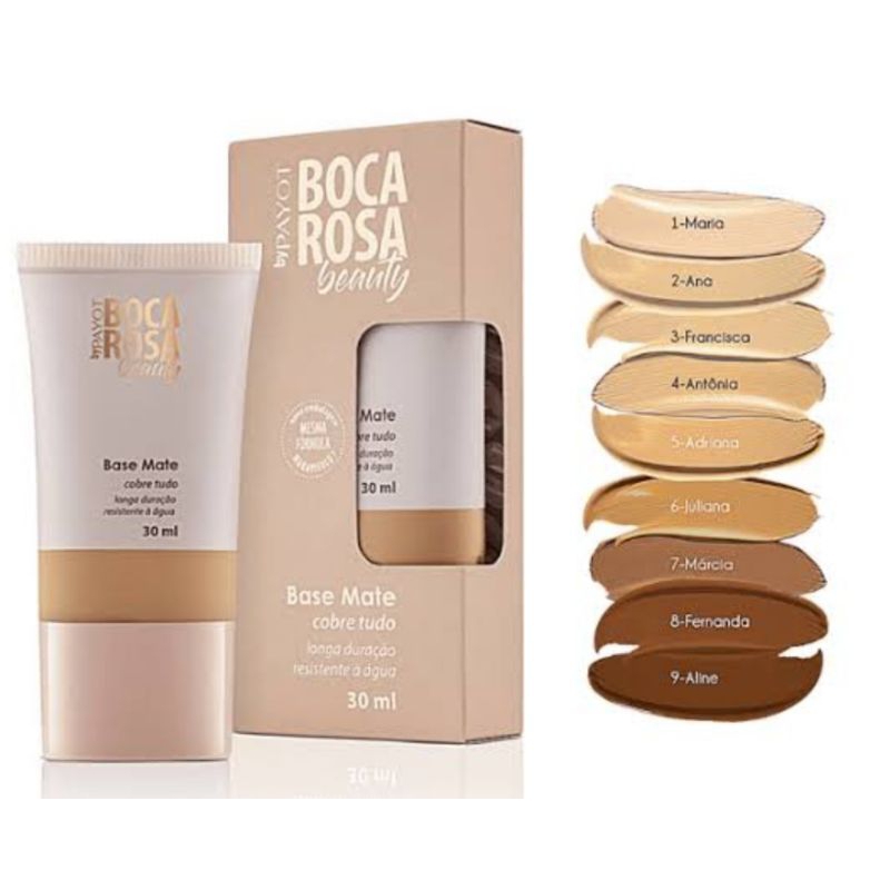 Base boca rosa beauty by payot matte alta cobertura 30ml original ...