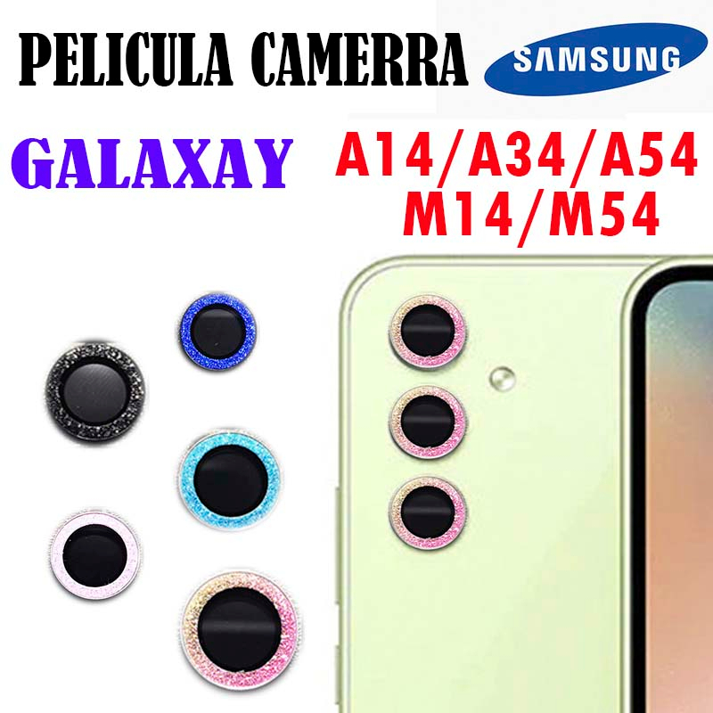 KIT (3PCS) Peliculas de CÂMERA Para Samsung A54/A14/A34/M14/M54 ...