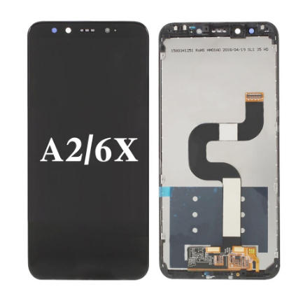 Tela Frontal Display Touch Lcd Xiaomi Mi A2 6X Compatível Mi 6x M1804D2SG M1804D2SI Original ...