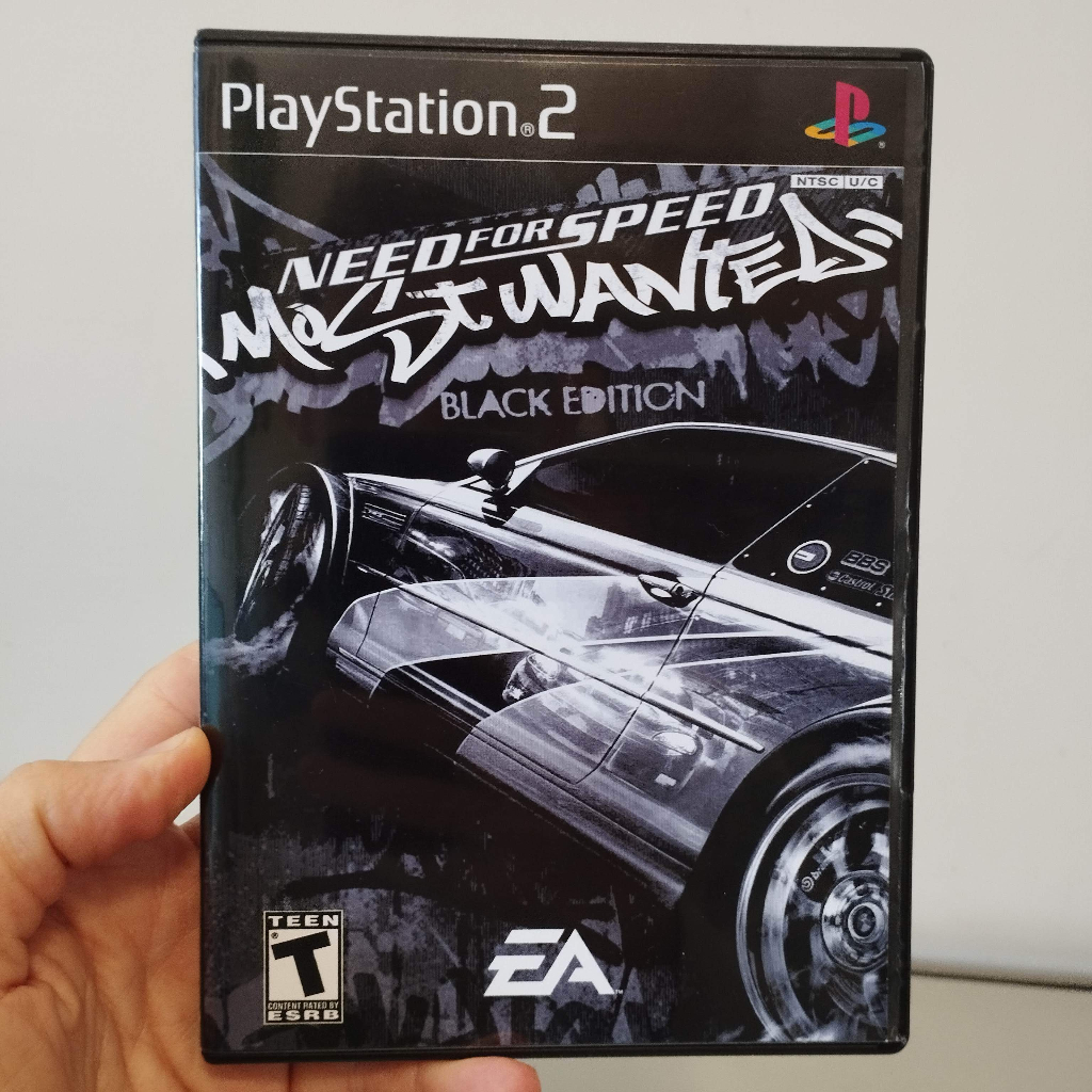 Need for Speed - Most Wanted Black Edition - PS2
