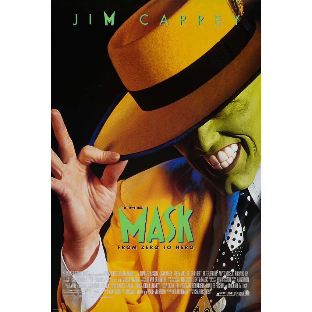 O Máskara (1994) (The Mask) Jim Carrey e Cameron Diaz - Dublagem ...