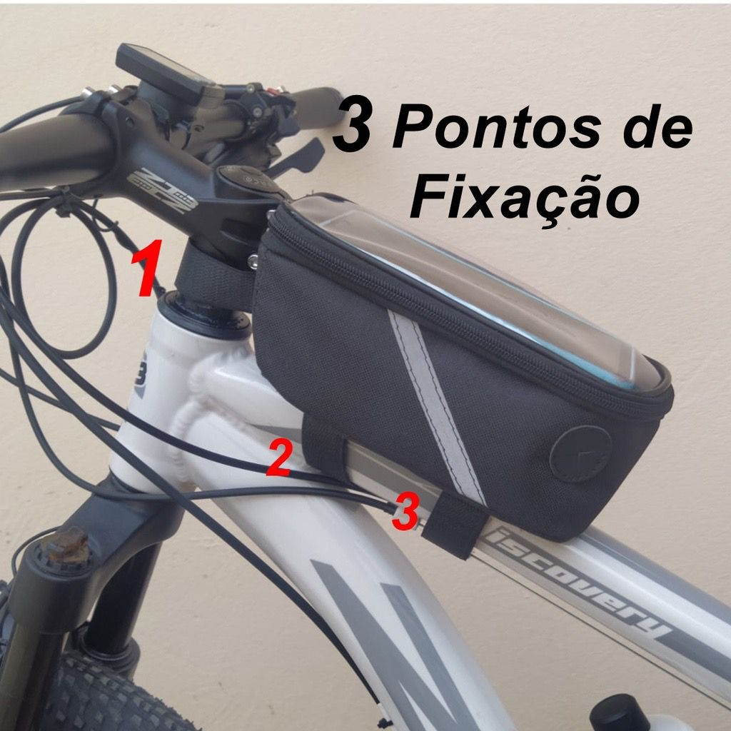 Bolsinha Porta Celular para Bicicleta MTB SPEED Bolsa para bicicleta ...