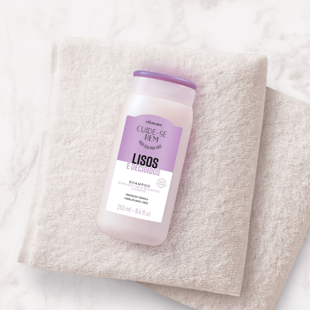 Shampoo Cuide-se Bem Lisos e Decididos 250ml - OBoticário | Shopee Brasil