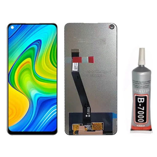 Tela Frontal Touch Display Lcd Xiaomi Redmi Note 9 M2003J15SG Original Sem Aro / Com Aro ...