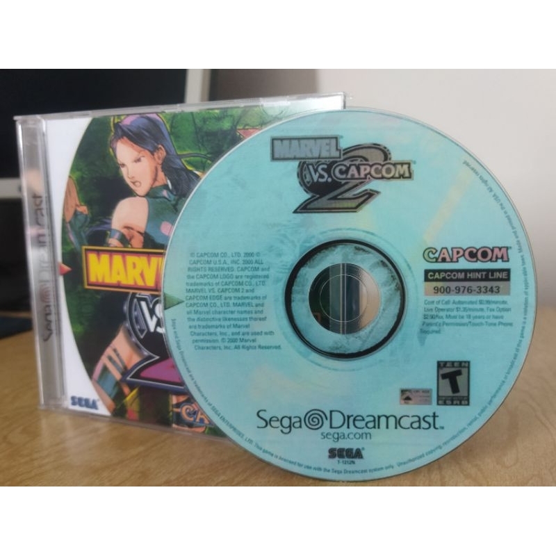 Marvel vs Capcom 2 Sega Dreamcast | Shopee Brasil
