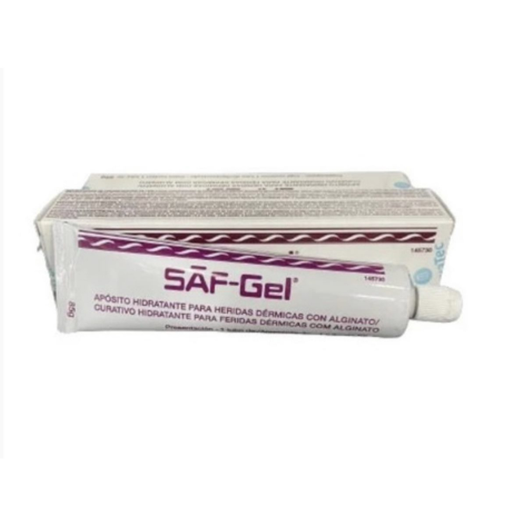 Saf-Gel Curativo em Alginato de Cálcio e Sódio Para Feridas e Úlceras ...