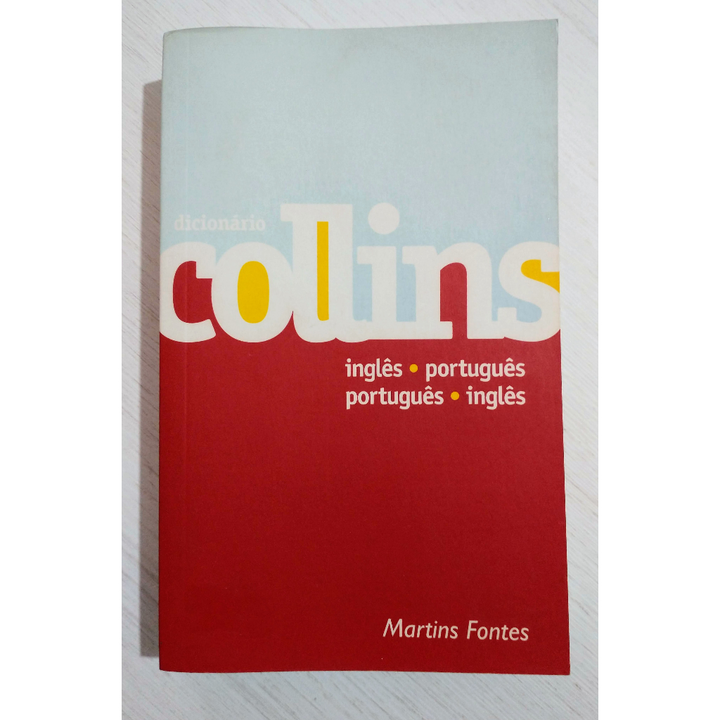 Dicionário Collins - Inglês / Português / Português / Inglês | Shopee ...