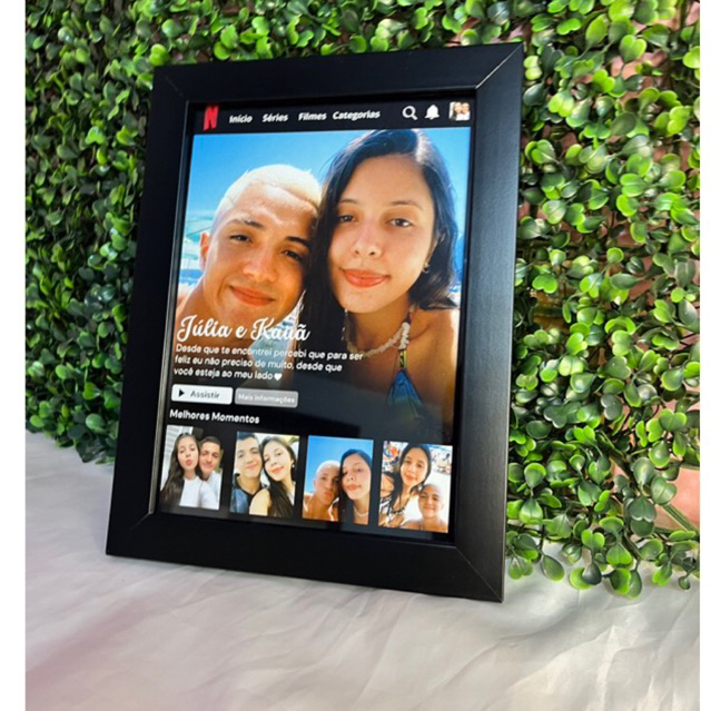 Quadro Netflix Personalizado Presente | Shopee Brasil