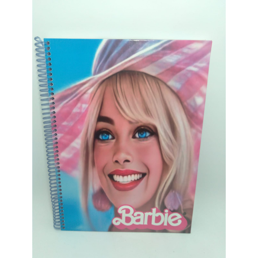 Caderno Barbie 1/4 - tamanho 14cm x 20cm | Shopee Brasil