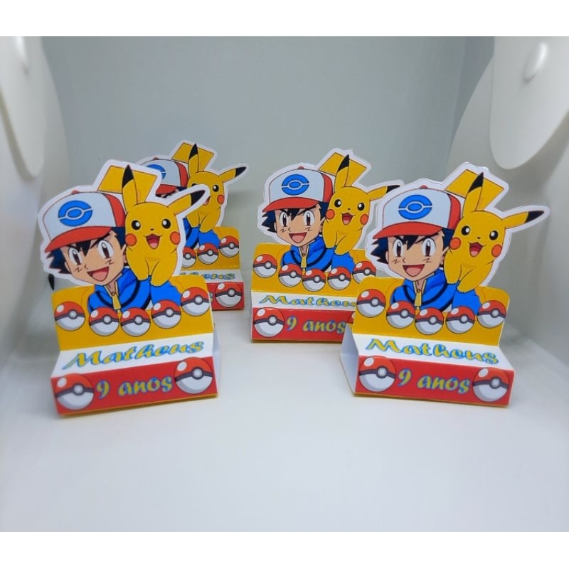 Pokémon lembrancinha porta bis duplo 32 un. | Shopee Brasil