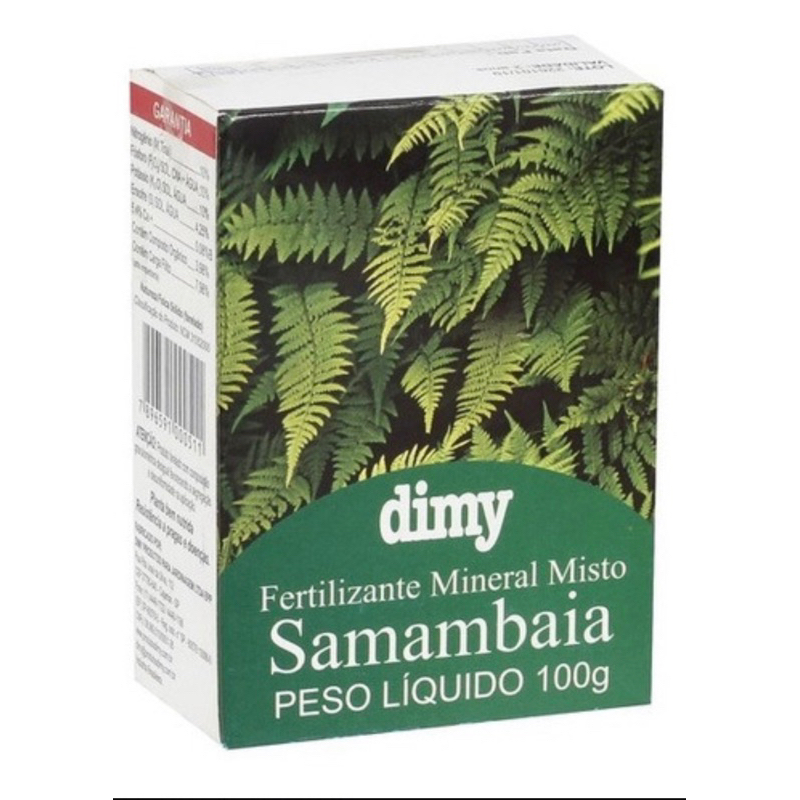 Fertilizante Samambaia Dimy 100g | Shopee Brasil
