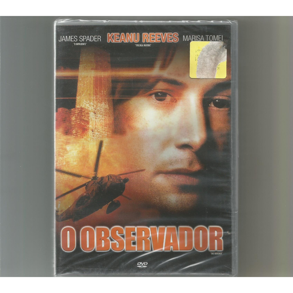 DVD * O OBSERVADOR * LEGENDADO - KEANU REEVES , JAMES SPADER, MARISA ...