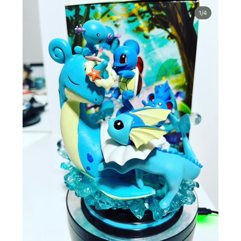 action figure - lapras - Pokemon | Shopee Brasil