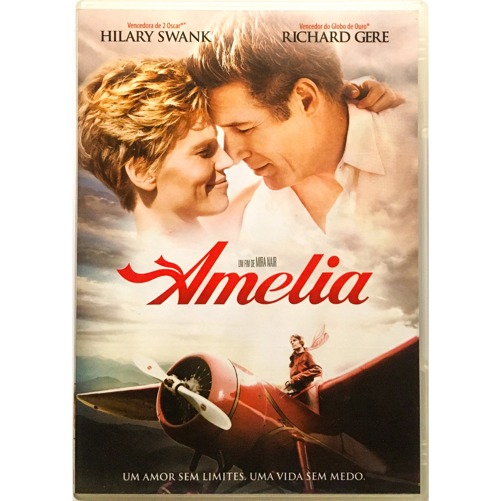 DVD Amelia - Hillary Swank & Richard Gere - Original Usado | Shopee Brasil