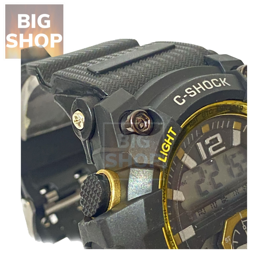 A Prova D' Agua Relógio Masculino C SHOCK Digital Preto 10mts | Shopee ...