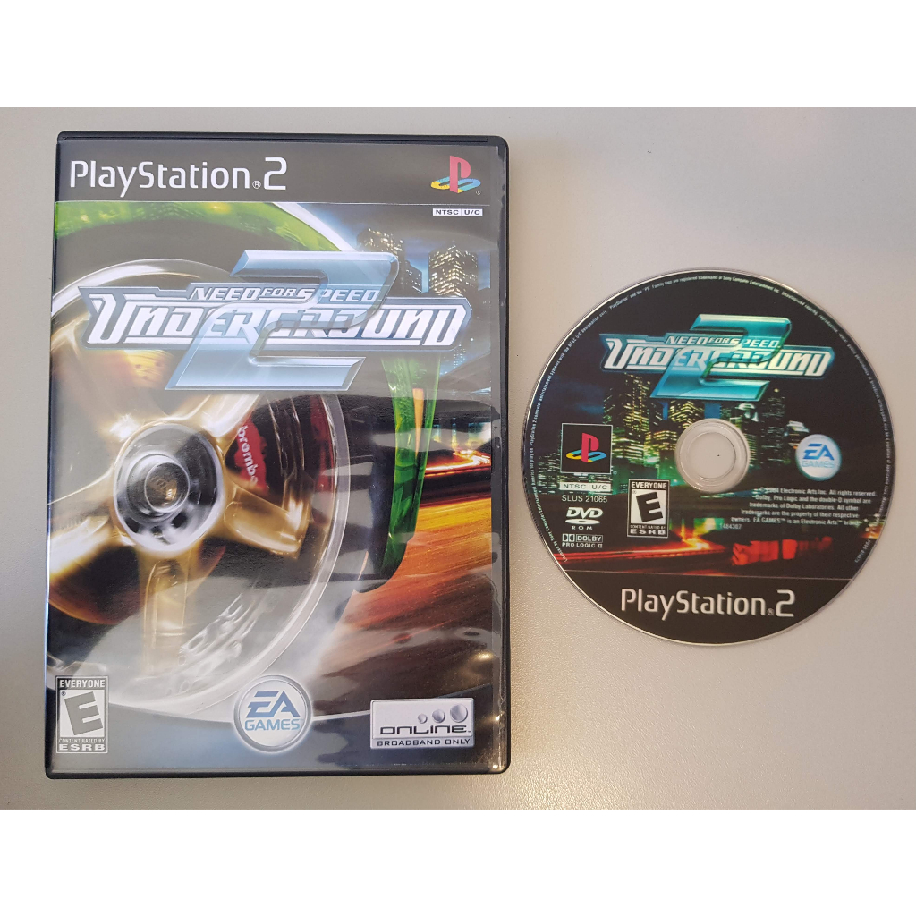 PS2 - NEED FOR SPEED UNDERGROUND 2 - Faz a Boa!
