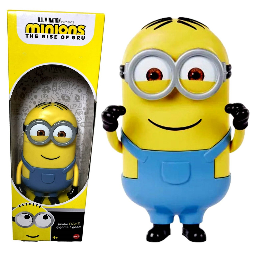 Boneco Minion Personagem Dave - Amarelo - Meu Malvado Favorito ...