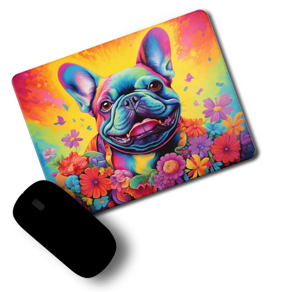 Mouse Pad Animais Cachorro Personalizada Boston Terrier | Shopee Brasil