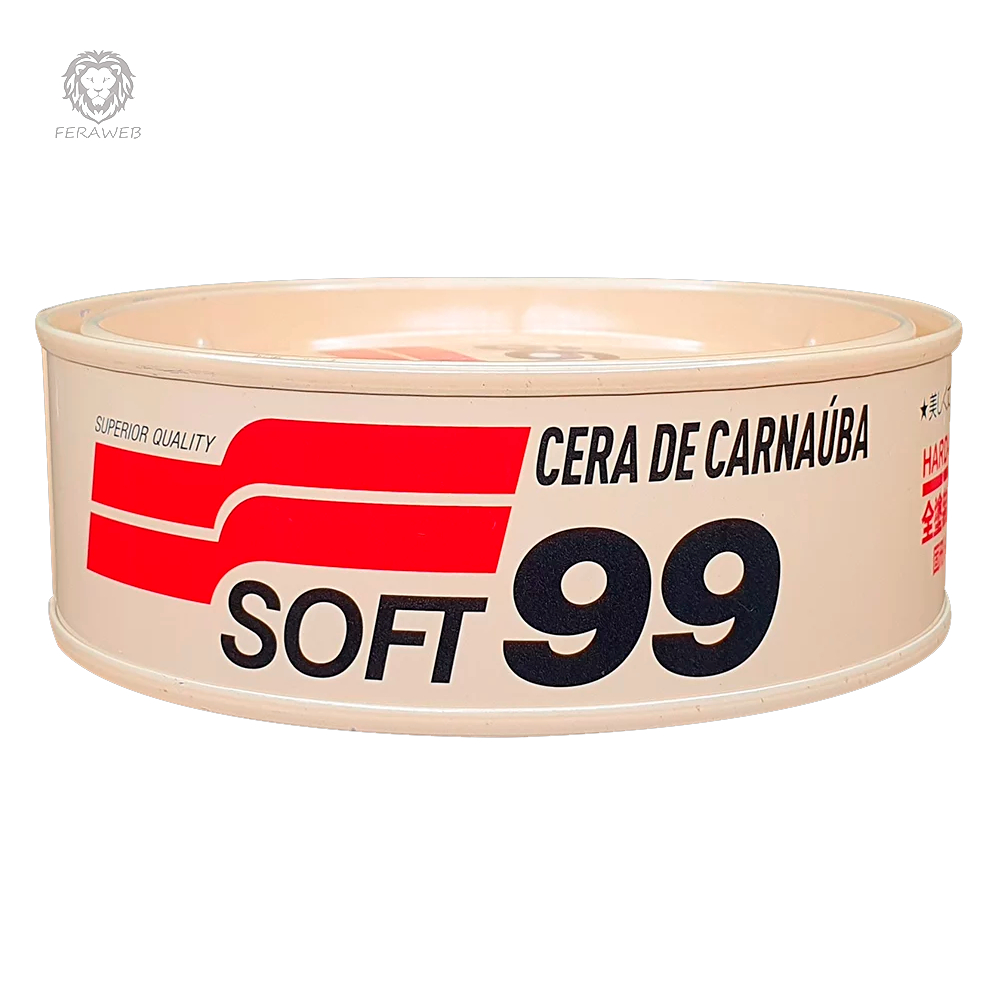 Cera Automotiva Soft 99 All Colors 100G de Carnauba Pasta Dura Todas ...