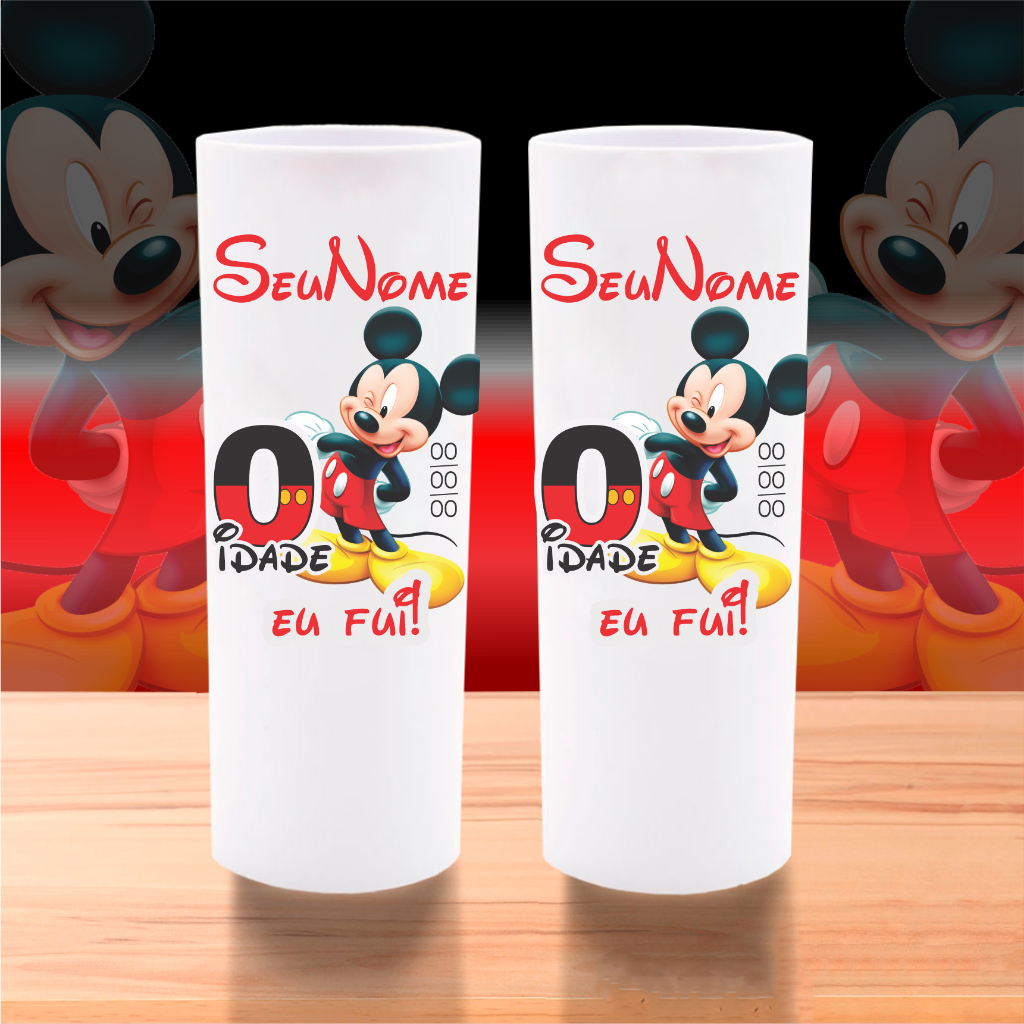 50 Copos Personalizados Mickey Mouse 350mls MICKEY BABY DISNEY ...