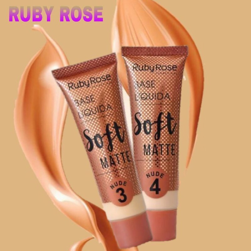 Base Soft Matte Ruby Rose | Shopee Brasil