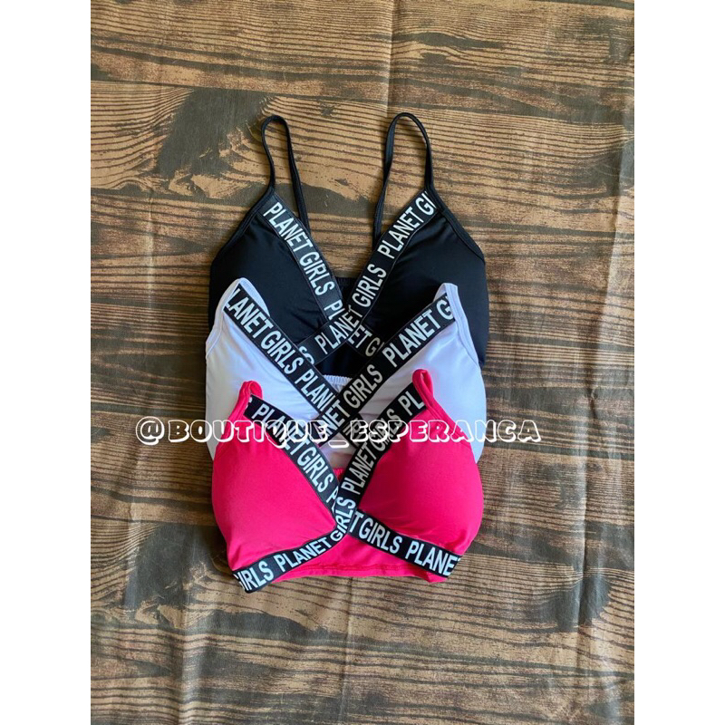 Croped letreiro planet | Shopee Brasil