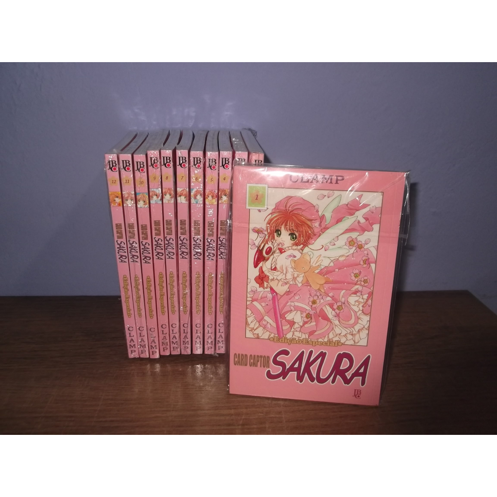 Mangá Sakura Card Captors Edição Especial 1 ao 12 Completo | Shopee Brasil