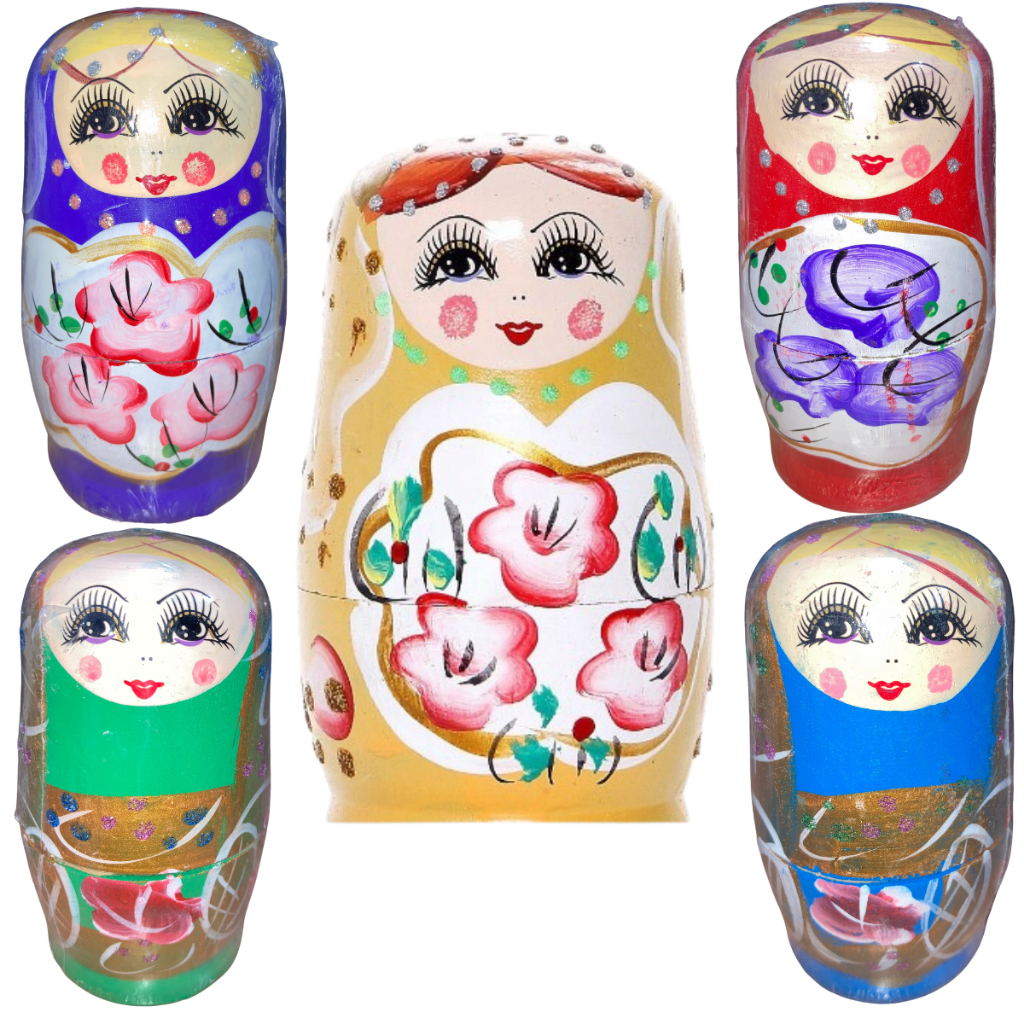 Boneca Russa Matrioska 11,0 cm | Shopee Brasil