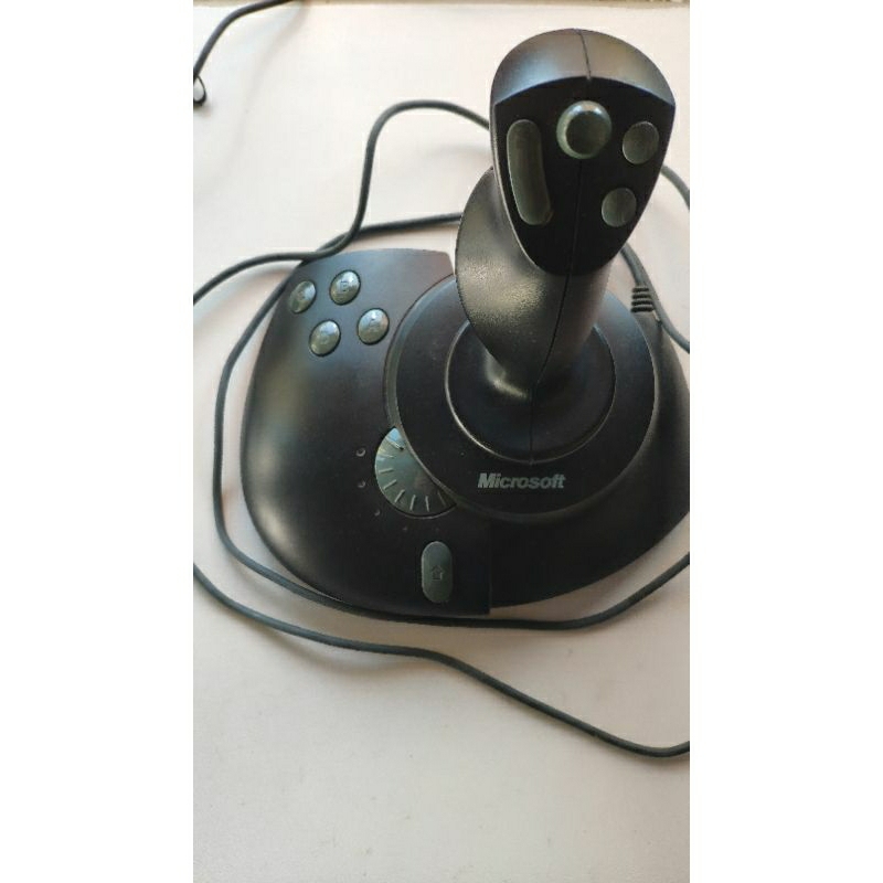 joystick Microsoft sidewinder 3D Pro Plus raro coleção db15 vintage ...