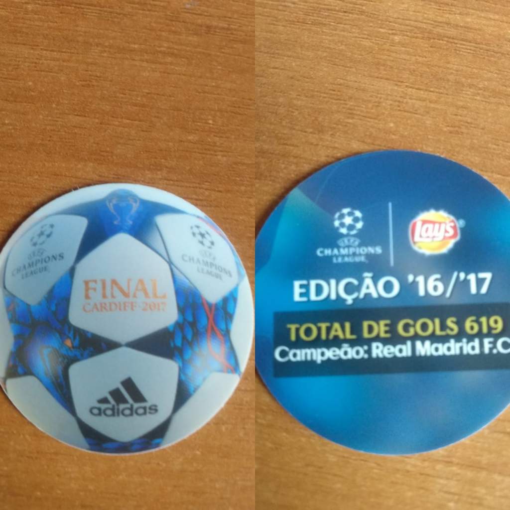 Tazos Uefa Champions League | Shopee Brasil